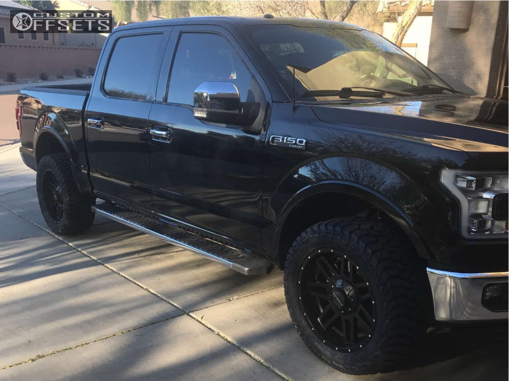 2015 Ford F-150 with 20x9 -12 Raceline Injector and 285/55R20 AMP ...
