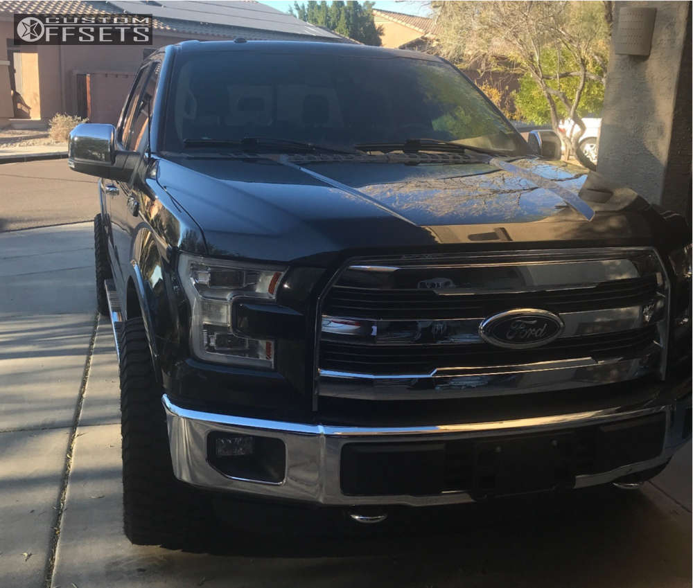 2015 Ford F-150 with 20x9 -12 Raceline Injector and 285/55R20 AMP ...