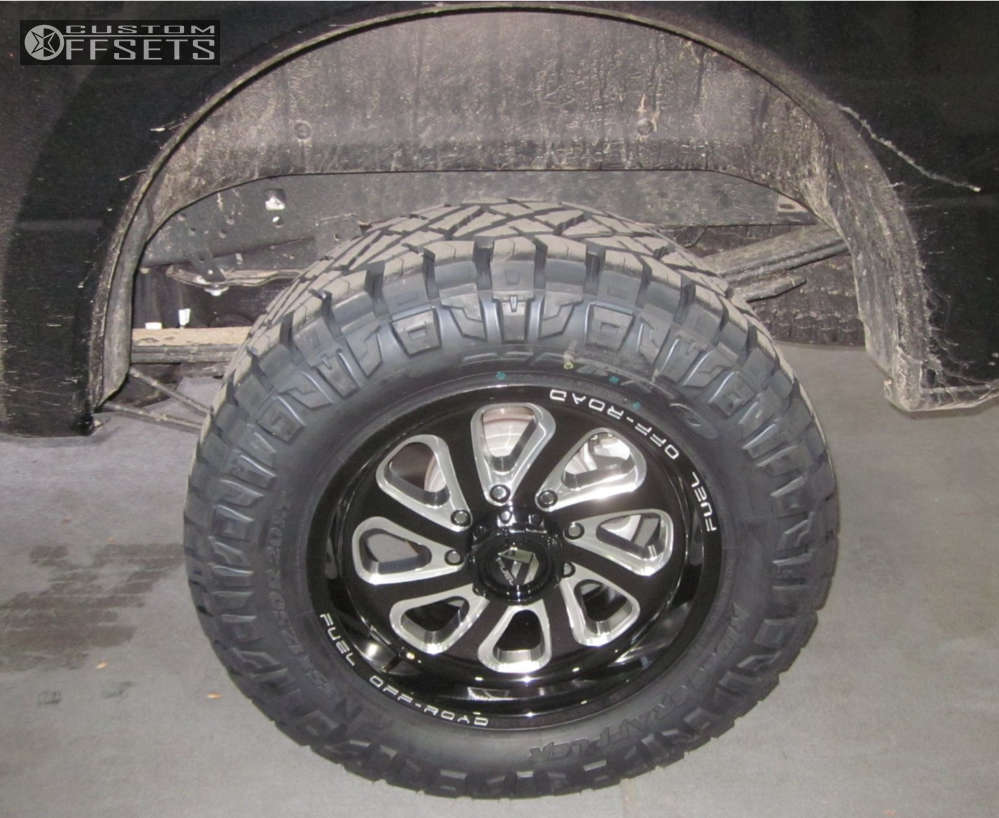 2017 Ford F-250 Super Duty with 20x9 1 Fuel Flow and 35/12.5R20 Nitto ...