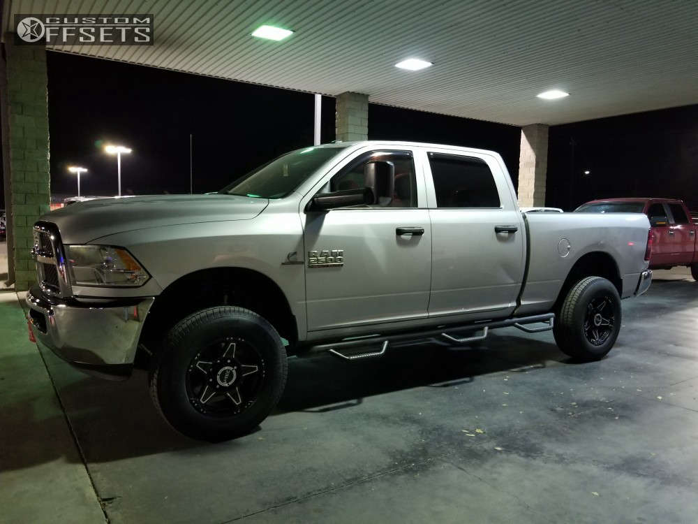 2014 Ram 2500 with 18x9 -12 Vision Wizard and 275/70R18 Michelin ...