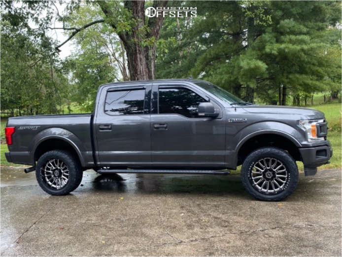 2019 Ford F-150 with 22x10 -25 Hardcore Offroad Hc101 and 305/45R22 ...