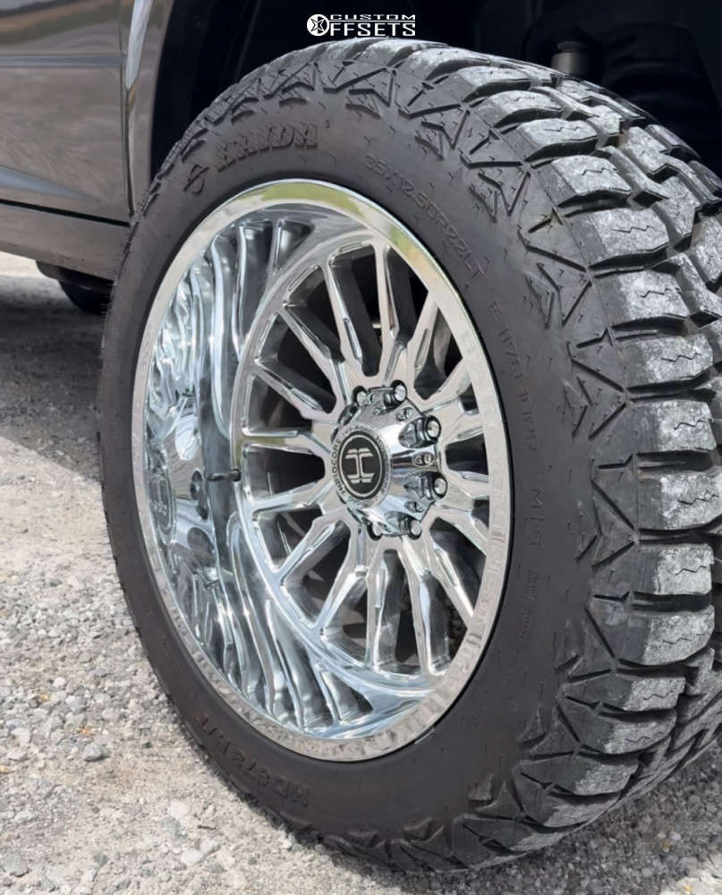 2017 Ram 2500 with 22x12 -44 Hardcore Offroad Hc24 and 35/12.5R22 Haida ...