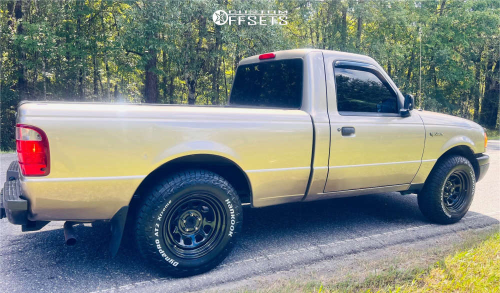 2003 Ford Ranger with 16x8 0 Vision D Window and 225/75R16 Hankook ...