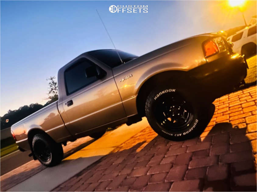 2003 Ford Ranger with 16x8 0 Vision D Window and 225/75R16 Hankook ...