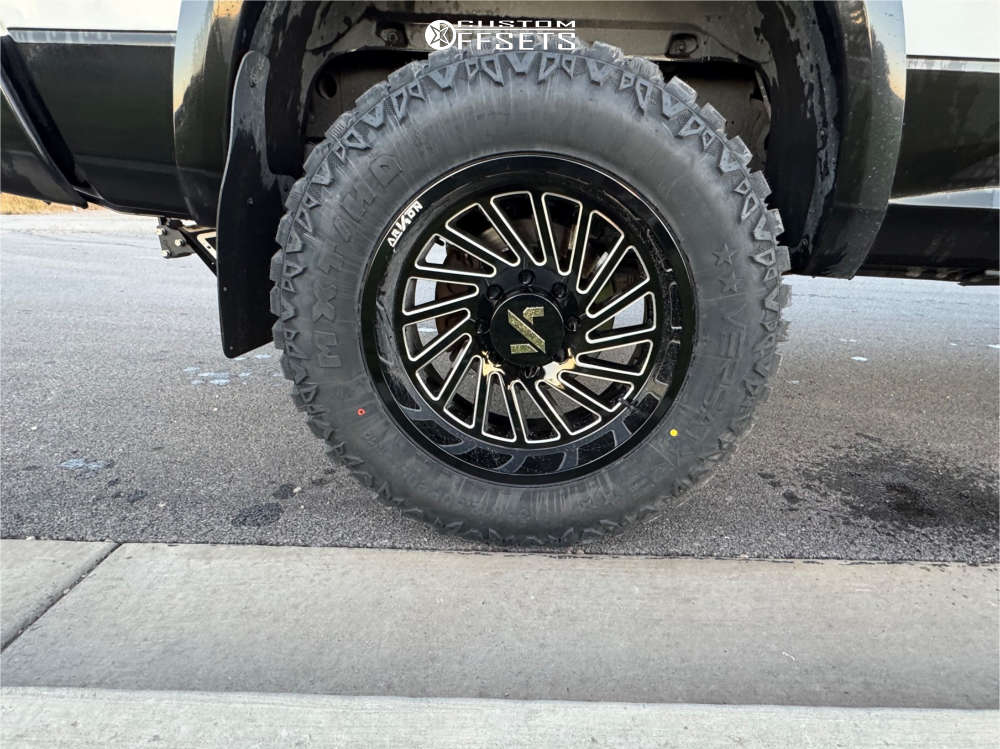 2016 Ram 3500 with 20x10 -25 ARKON OFF-ROAD Caesar and 35/12.5R20 ...