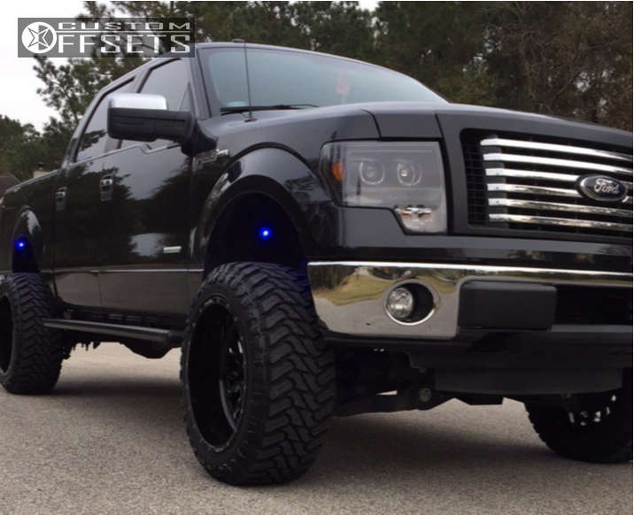 2012 Ford F-150 with 22x12 -44 Fuel Stroke and 35/12.5R22 Atturo Trail ...