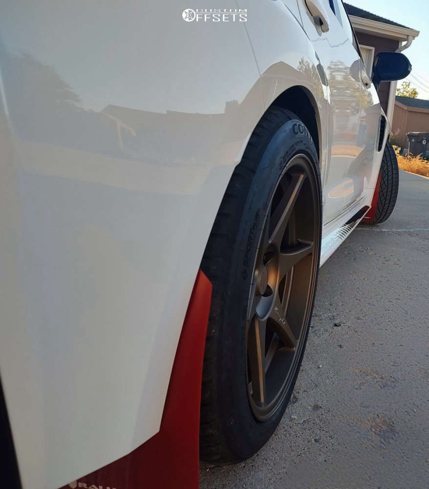 2024 Toyota GR Corolla with 18x9.5 22 Stage Wheels Knight and 255/40R18 ...