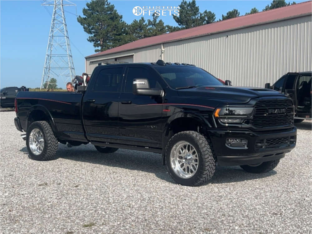 2024 Ram 3500 with 22x10 -25 Fuel Forged Ff19 and 35/12.5R22 Toyo Tires ...