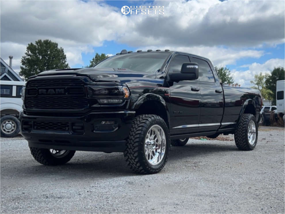 2024 Ram 3500 with 22x10 -25 Fuel Forged Ff19 and 35/12.5R22 Toyo Tires ...
