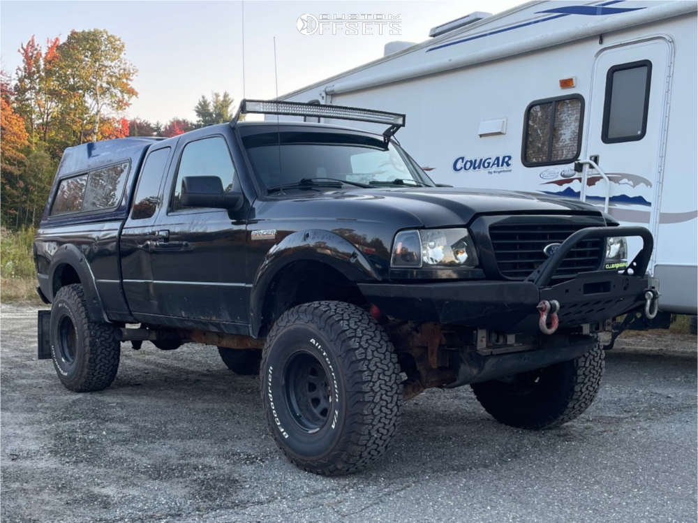 2010 Ford Ranger with 15x10 -44 Pro Comp Series 51 and 35/12.5R15 ...
