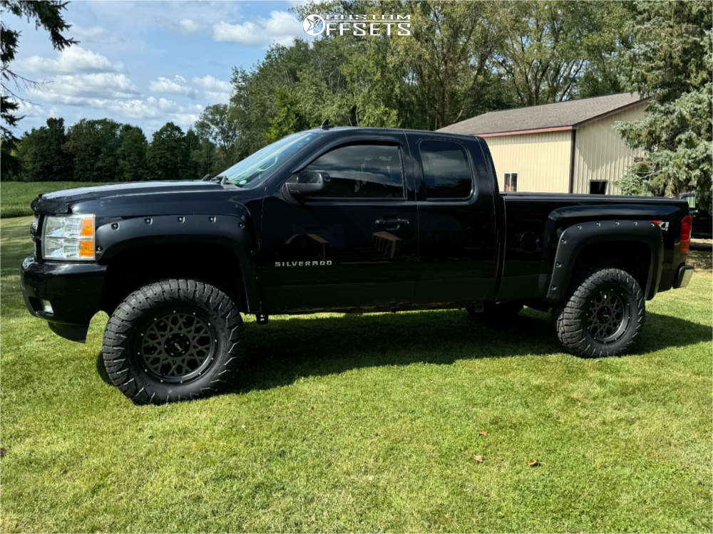 2012 Chevrolet Silverado 1500 with 18x9 -12 Vision Rocker and 35/12 ...