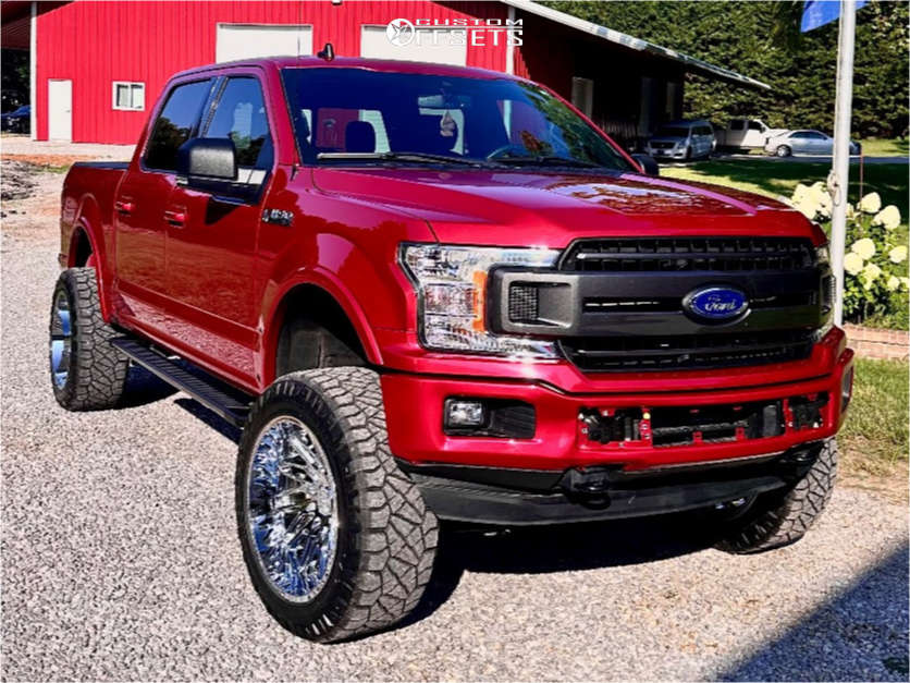 2020 Ford F-150 with 22x12 -51 ARKON OFF-ROAD Apollo and 35/12.5R22 ...