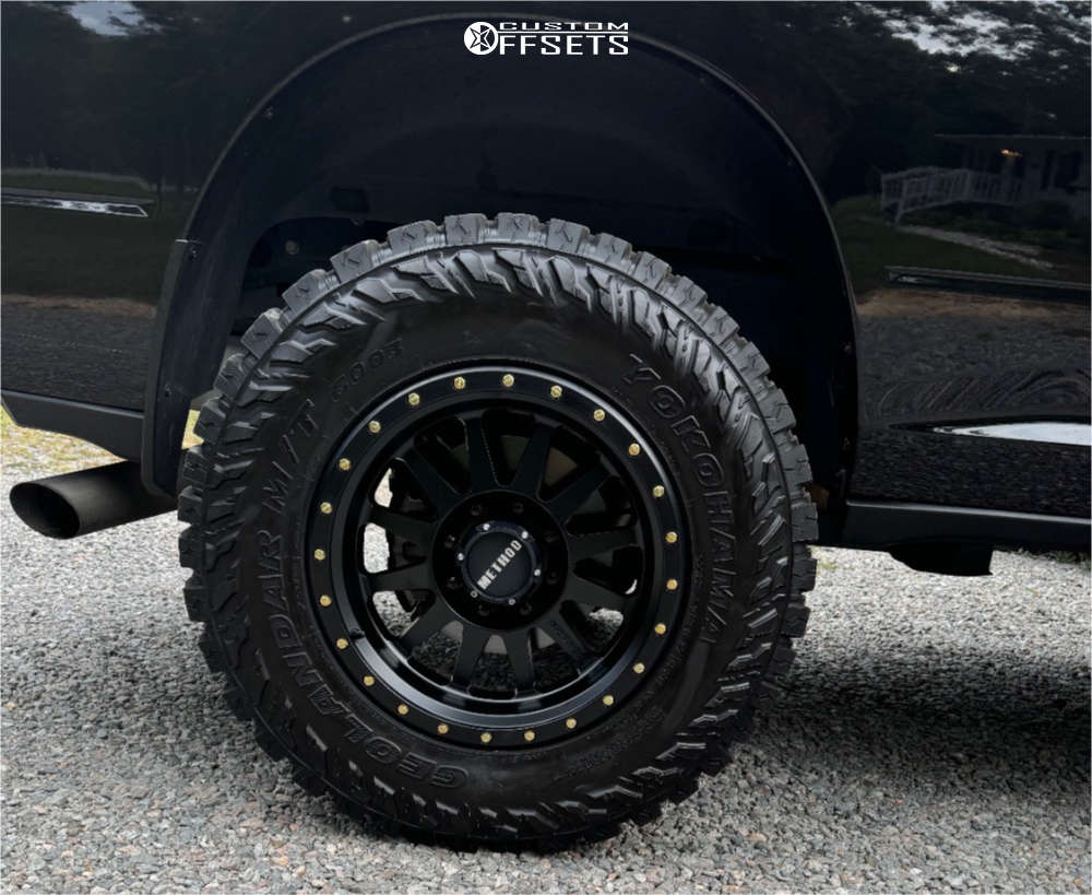 2022 Ram 2500 with 20x10 -18 Method Double Standard and 37/12.5R20 ...