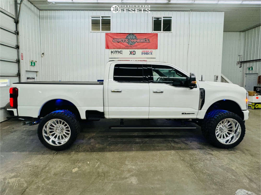 2024 Ford F-350 Super Duty with 24x12 -40 American Force Lexar Ss and ...