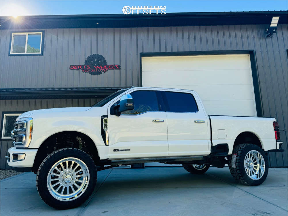 2024 Ford F-350 Super Duty with 24x12 -40 American Force Lexar Ss and ...