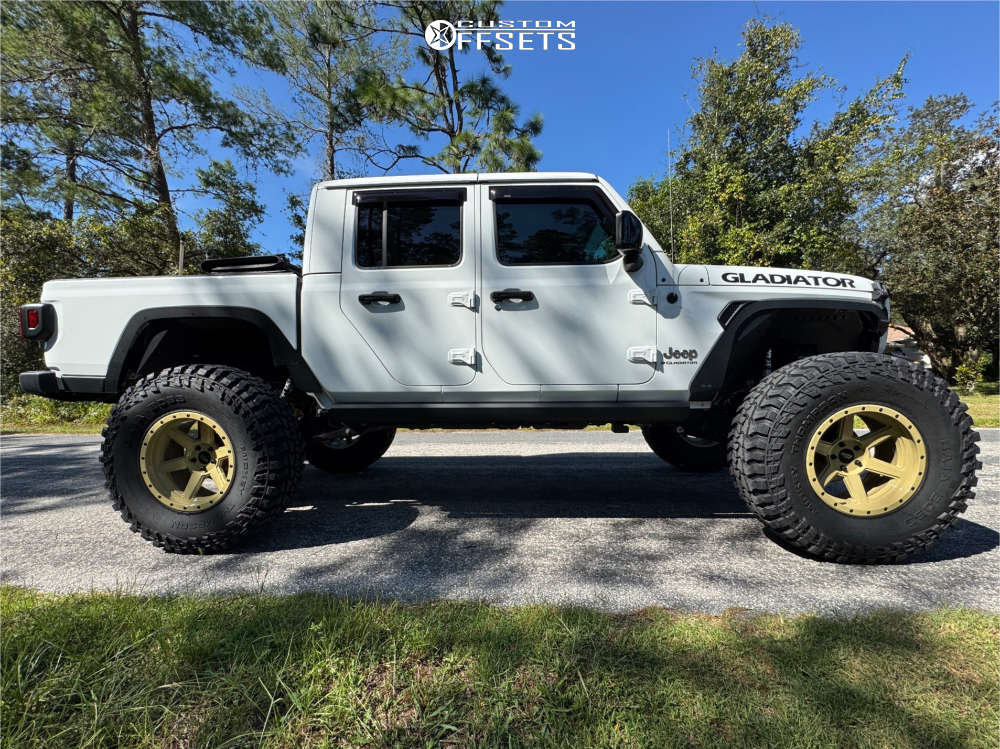 2023 Jeep Gladiator with 20x10 -25 Dirty Life Compound and 42/13.5R20 ...