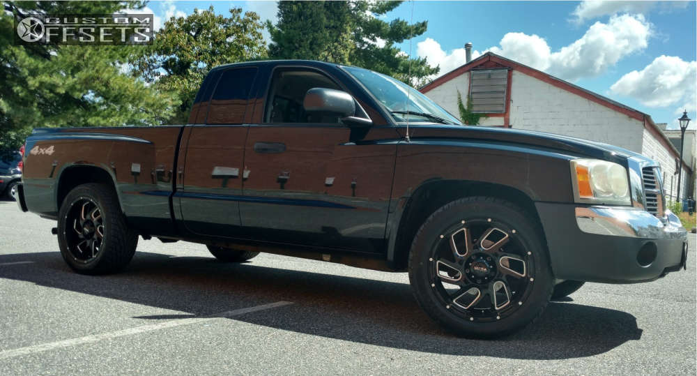 2005 Dodge Dakota with 20x9 18 Ultra Carnage and 275/55R20 Toyo Tires ...