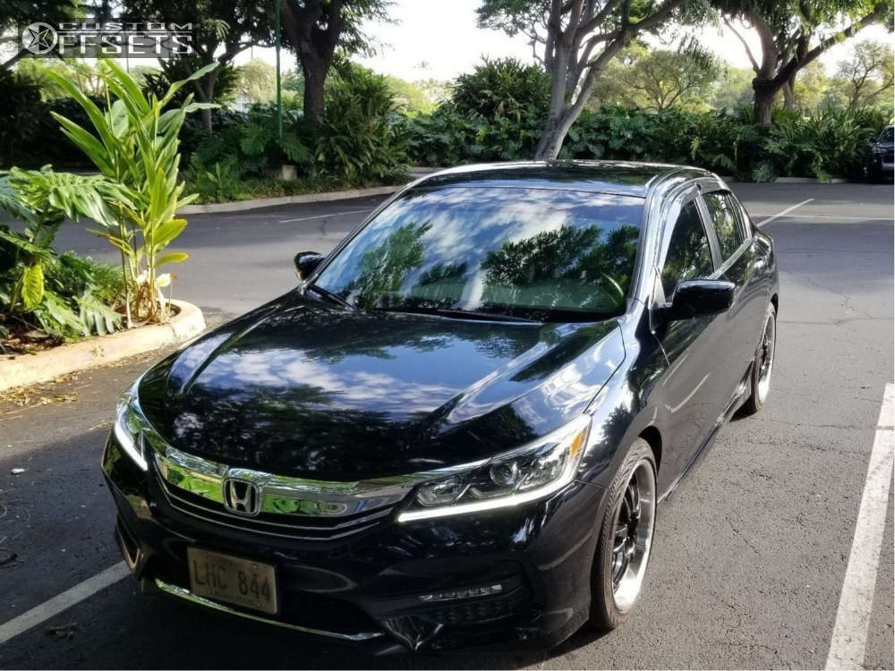2017 Honda Accord with 19x8.5 45 ADR Decadence and 235/40R19 ...