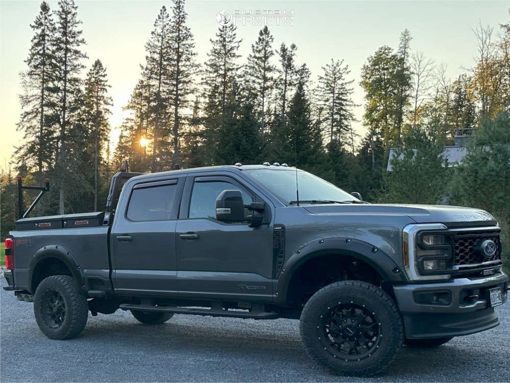 2024 Ford F-350 Super Duty with 20x10 -25 Mayhem Warrior and 35/12.5R20 ...