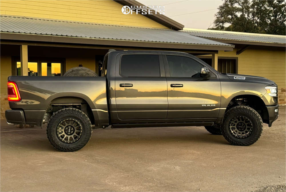 2024 Ram 1500 with 18x9 -12 Method 305 Nv and 295/70R18 Yokohama ...