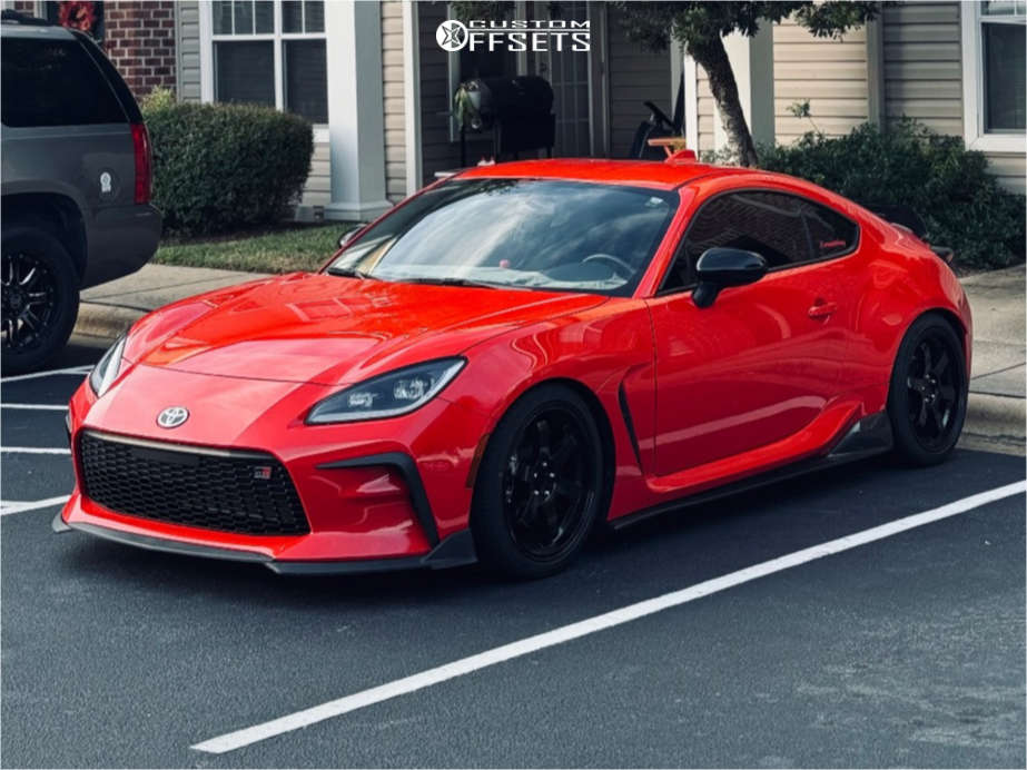 2023 Toyota GR86 with 18x8 40 Katana Kr08 and 225/40R18 Lexani Lxuhp ...