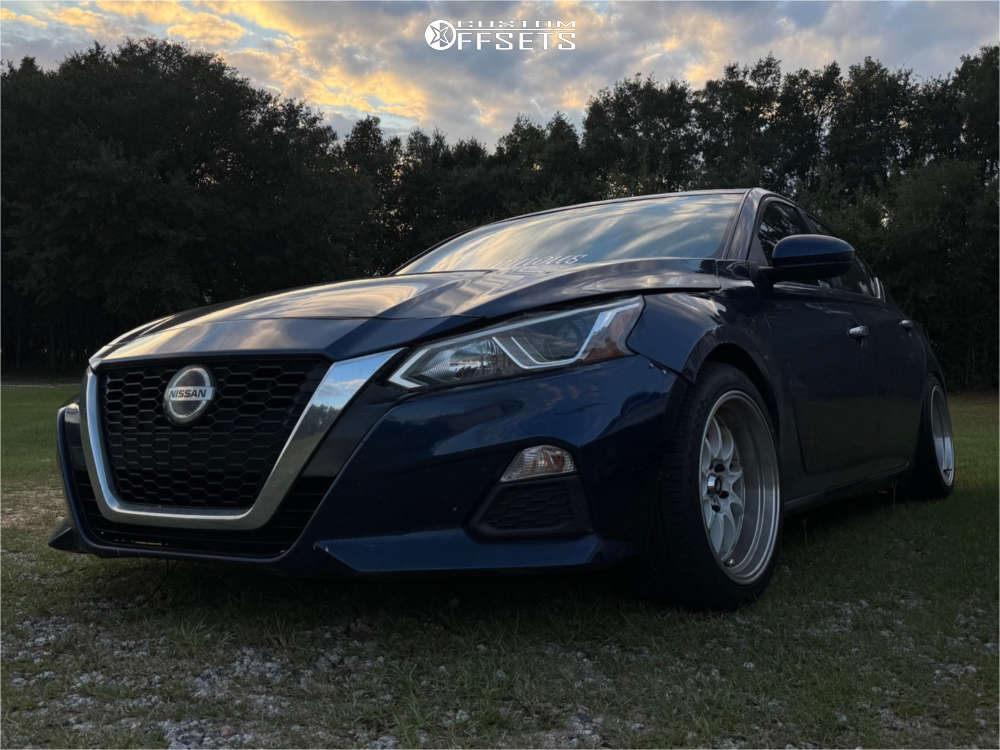 2019 Nissan Altima with 17x9 20 MST Mt11 and 245/40R17 Black Hawk ...