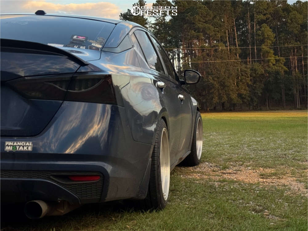 2019 Nissan Altima with 17x9 20 MST Mt11 and 245/40R17 Black Hawk ...