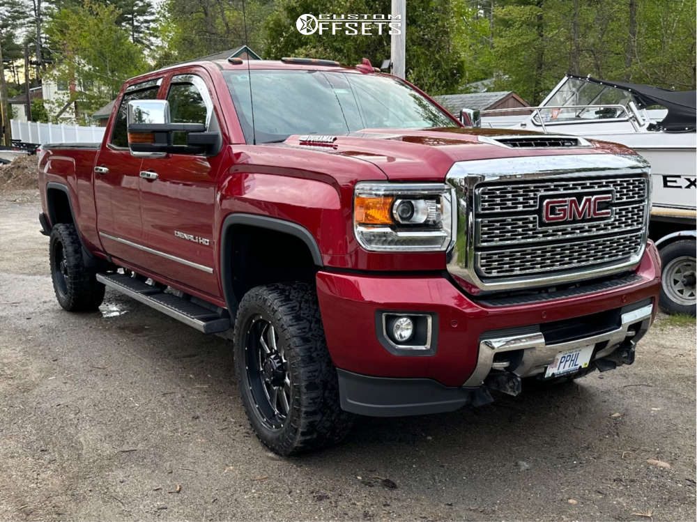 2018 GMC Sierra 2500 HD with 20x10 -19 Gear Off-Road Big Block and 33/ ...