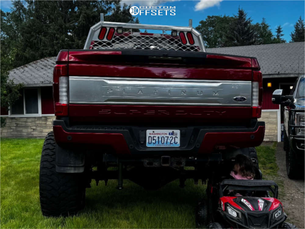2018 Ford F-350 Super Duty with 24x14 -81 ARKON OFF-ROAD Caesar and 40/ ...