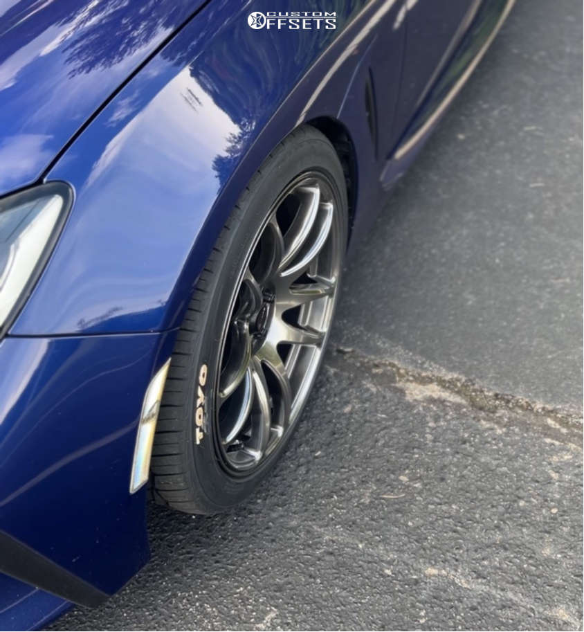 2023 Toyota GR86 with 18x8.5 35 Vors Tr4 and 235/40R18 Toyo Tires ...
