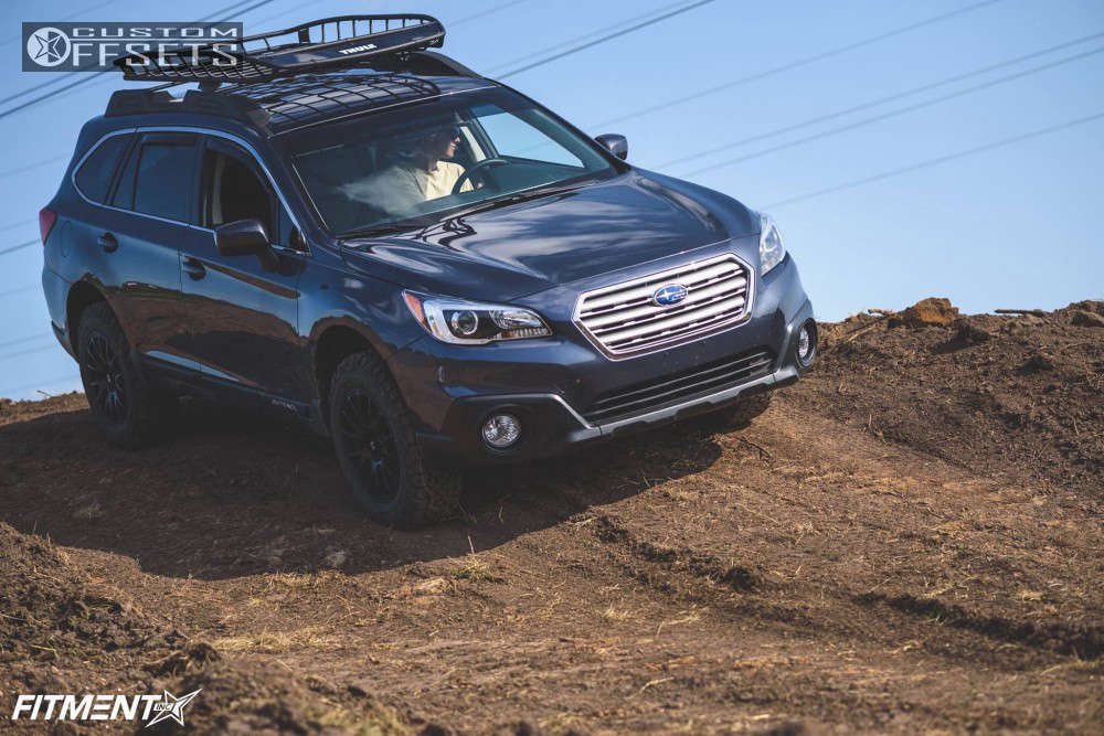 2017 Subaru Outback with 17x8 45 Motegi Mr118 and 225/25R17 BFGoodrich ...