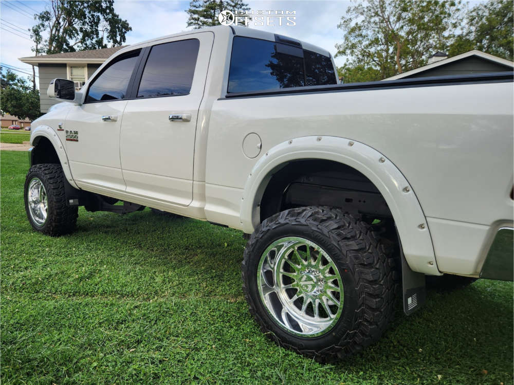 2018 Ram 2500 with 22x12 -51 ARKON FORGED Torx and 37/13.5R22 Gladiator ...