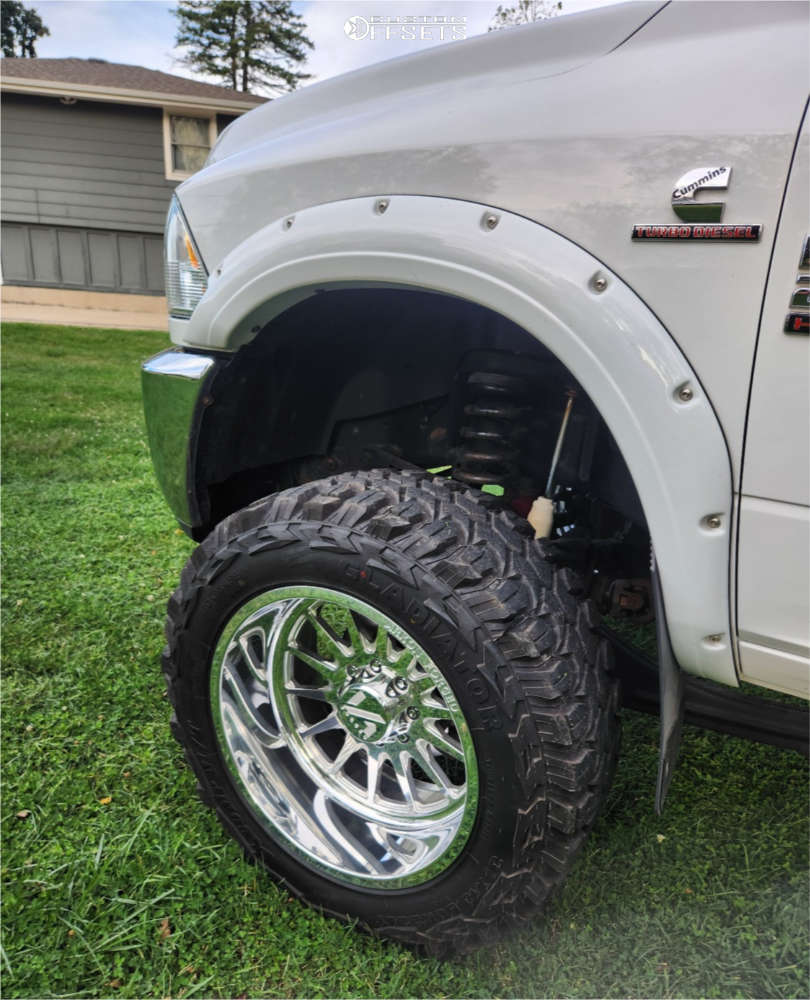 2018 Ram 2500 with 22x12 -51 ARKON FORGED Torx and 37/13.5R22 Gladiator ...
