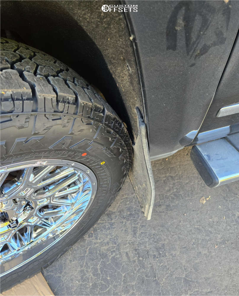 2016 Chevrolet Silverado 1500 with 20x9 12 Vision Brawl and 275/65R20 ...