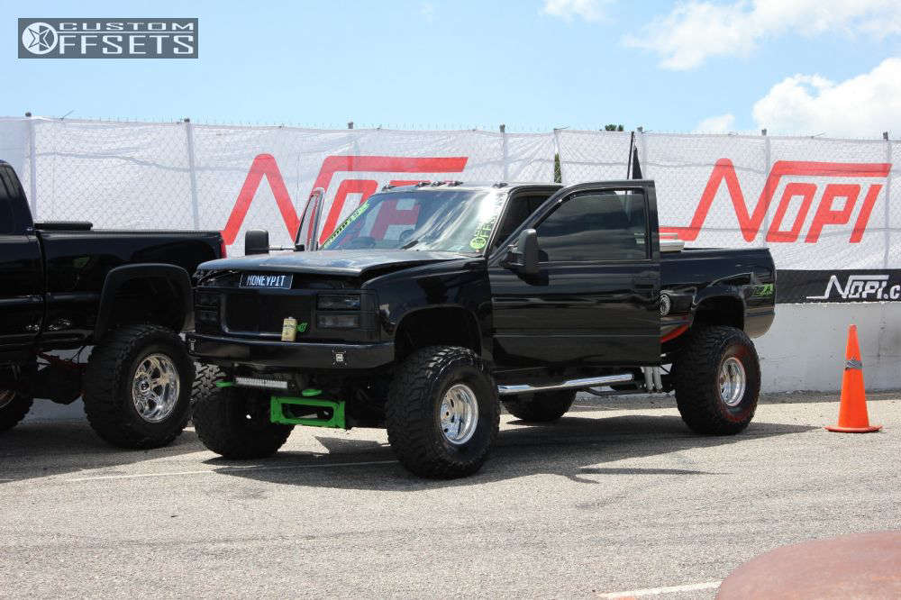 1997 Chevrolet Silverado 1500 with 15x10 -50.8 Weld Racing Typhoon and ...
