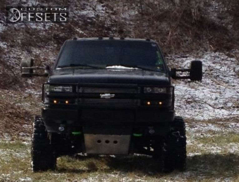 1997 Chevrolet Silverado 1500 with 15x10 -50.8 Weld Racing Typhoon and ...