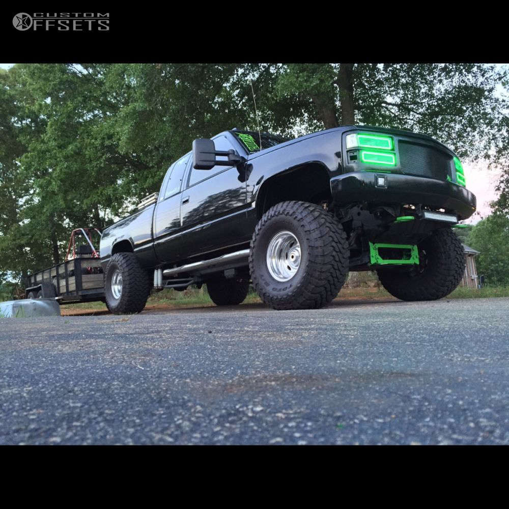 1997 Chevrolet Silverado 1500 with 15x10 -50.8 Weld Racing Typhoon and ...