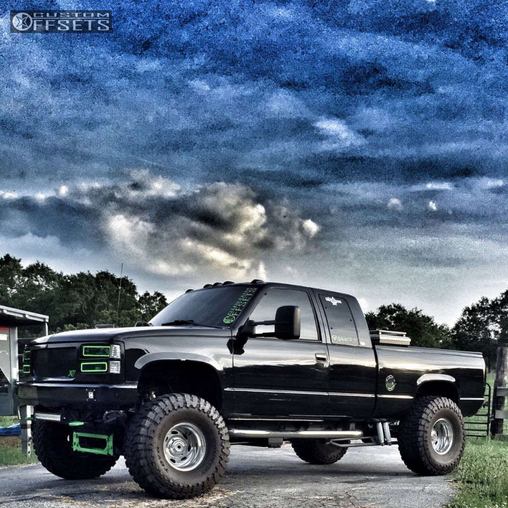 1997 Chevrolet Silverado 1500 with 15x10 -50.8 Weld Racing Typhoon and ...