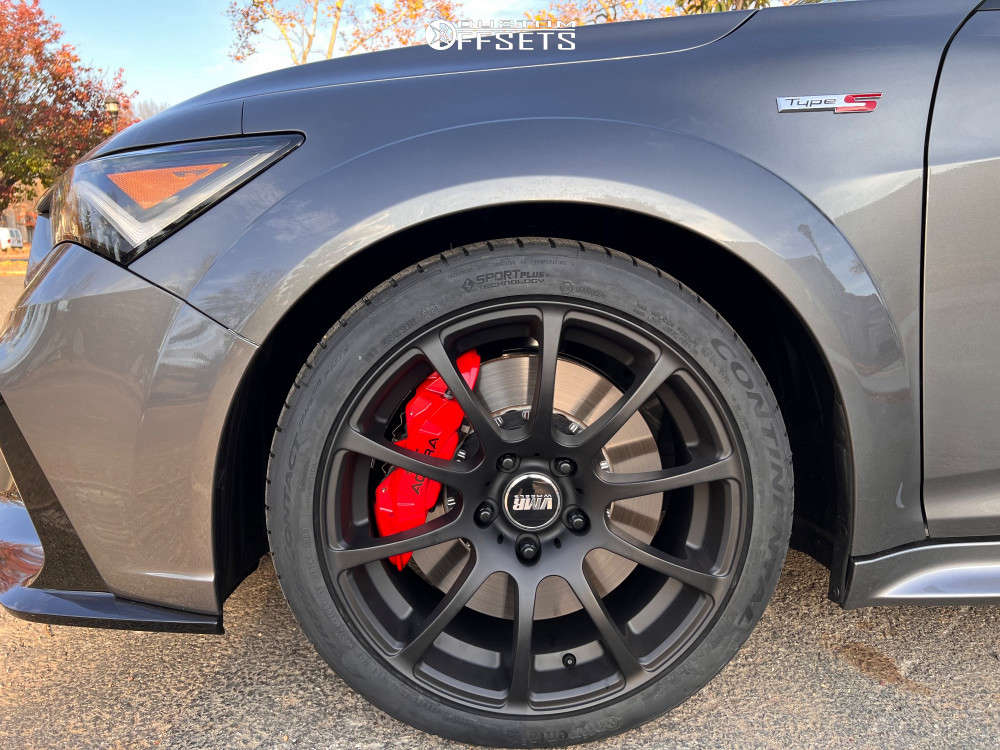 2024 Acura Integra with 18x8.5 45 VMR V701 and 235/40R18 Continental ...