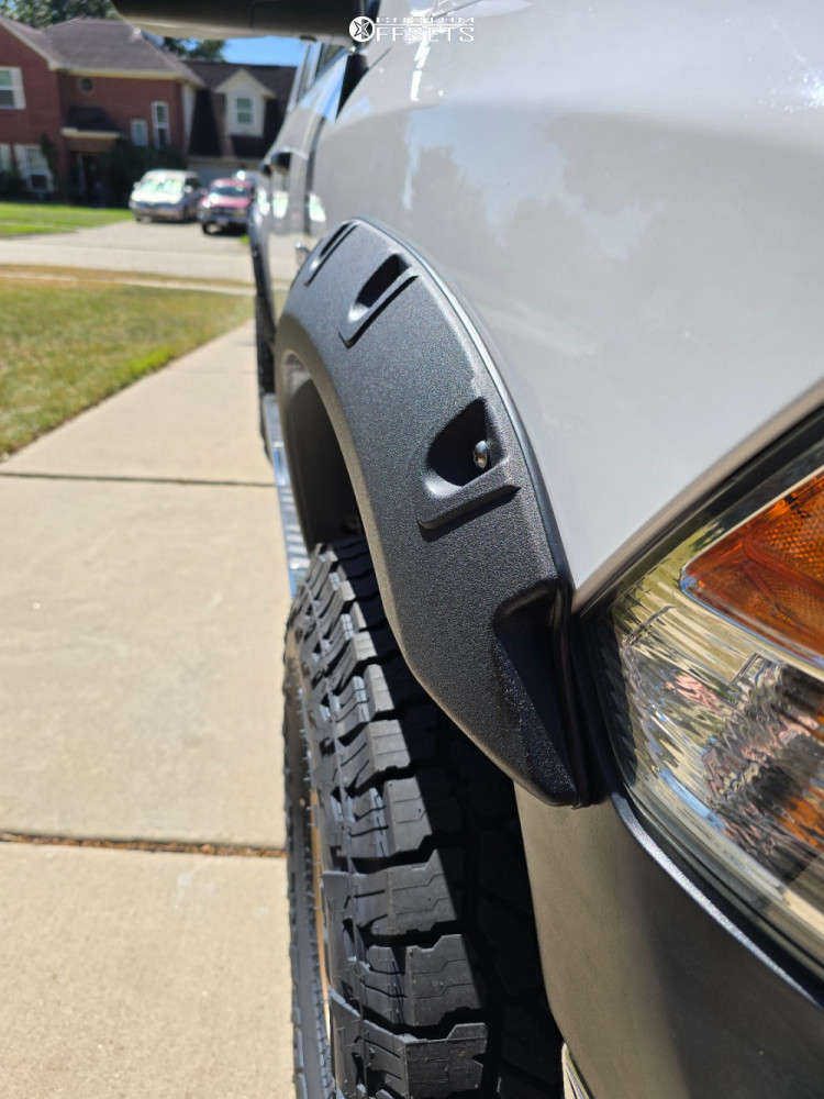 2015 Ram 1500 with 17x8.5 0 Method Mr320 and 37/12.5R17 Falken Wildpeak ...