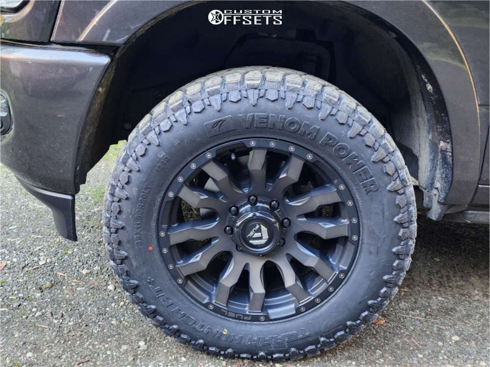 2021 Ram 2500 with 20x9 20 Fuel Blitz and 35/11.5R20 Venom Power Terra ...