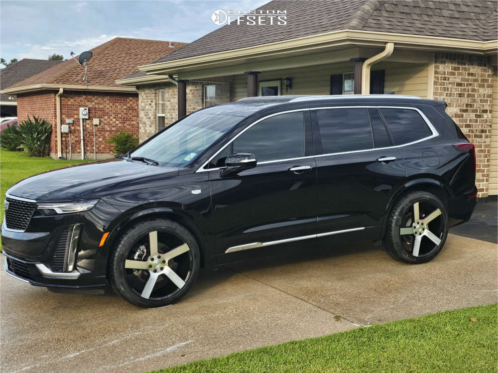 2024 Cadillac XT6 with 22x9.5 30 Vision Switch Back and 265/40R22 ...