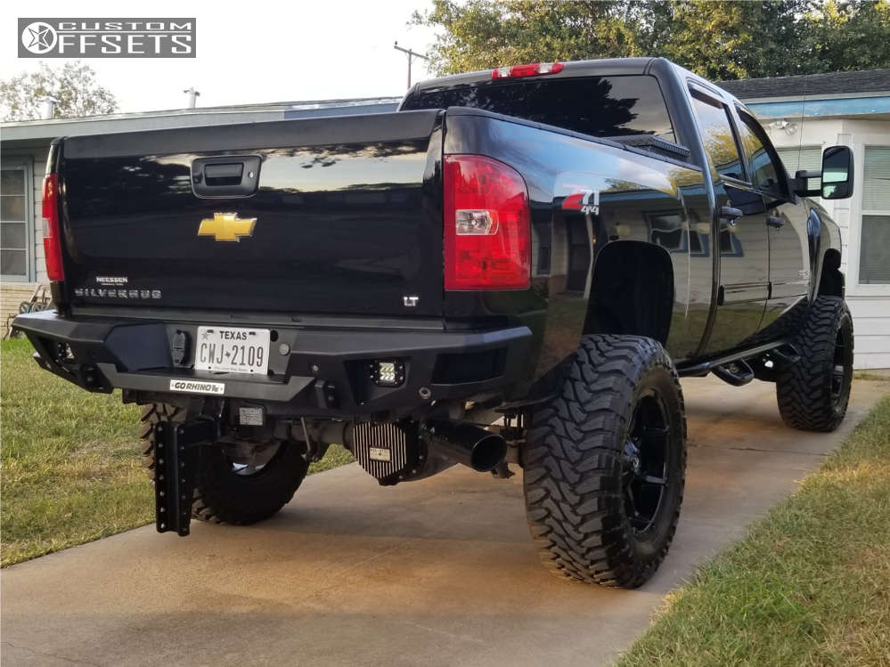 2012 Chevrolet Silverado 2500 HD with 20x10 -12 Fuel Coupler and 37/13 ...