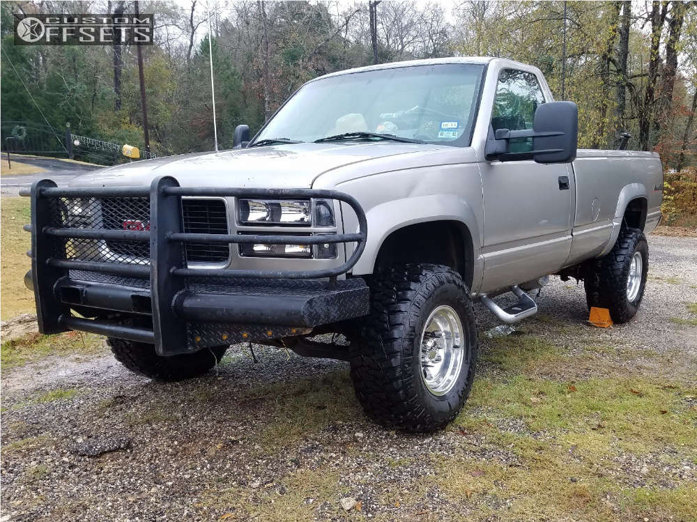 2000 GMC K2500 with 16x10 -32 Pacer Lt and 305/70R16 Dick Cepek Extreme ...