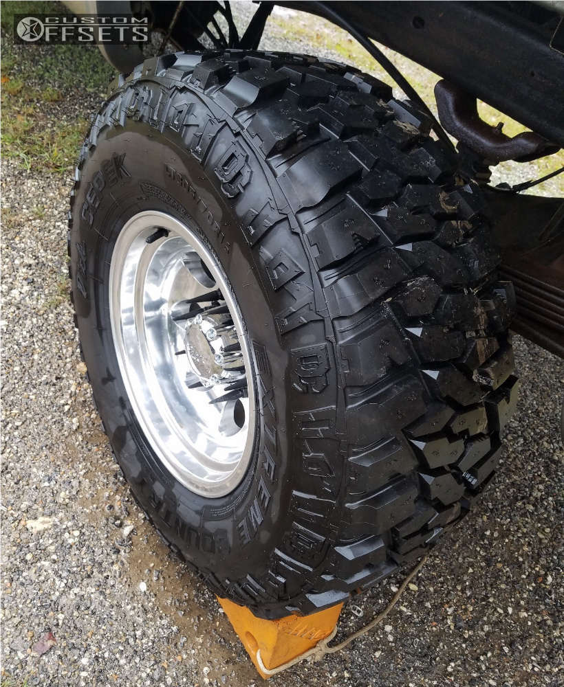 2000 GMC K2500 with 16x10 -32 Pacer Lt and 305/70R16 Dick Cepek Extreme ...