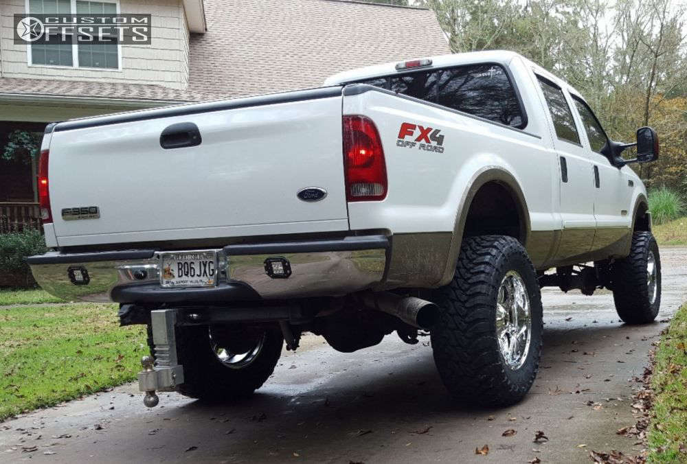 2007 Ford F-350 Super Duty with 20x10 -24 Fuel Hostage and 37/13.5R20 ...