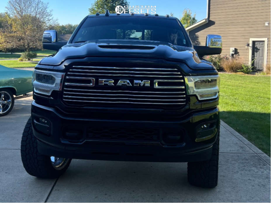 2024 Ram 2500 with 24x12 -44 Fuel Saber and 35/12.5R24 Venom Power ...