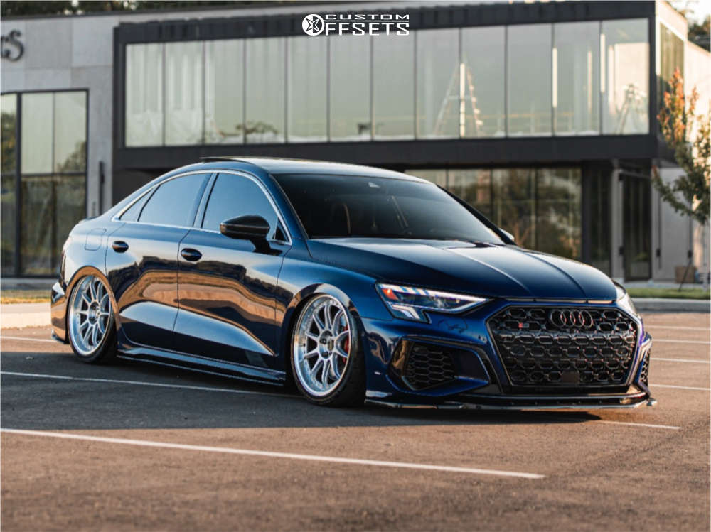 2023 Audi S3 with 19x8.5 30 ESR Cs12 and 235/35R19 Firestone Firehawk ...