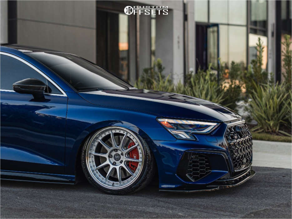 2023 Audi S3 with 19x8.5 30 ESR Cs12 and 235/35R19 Firestone Firehawk ...