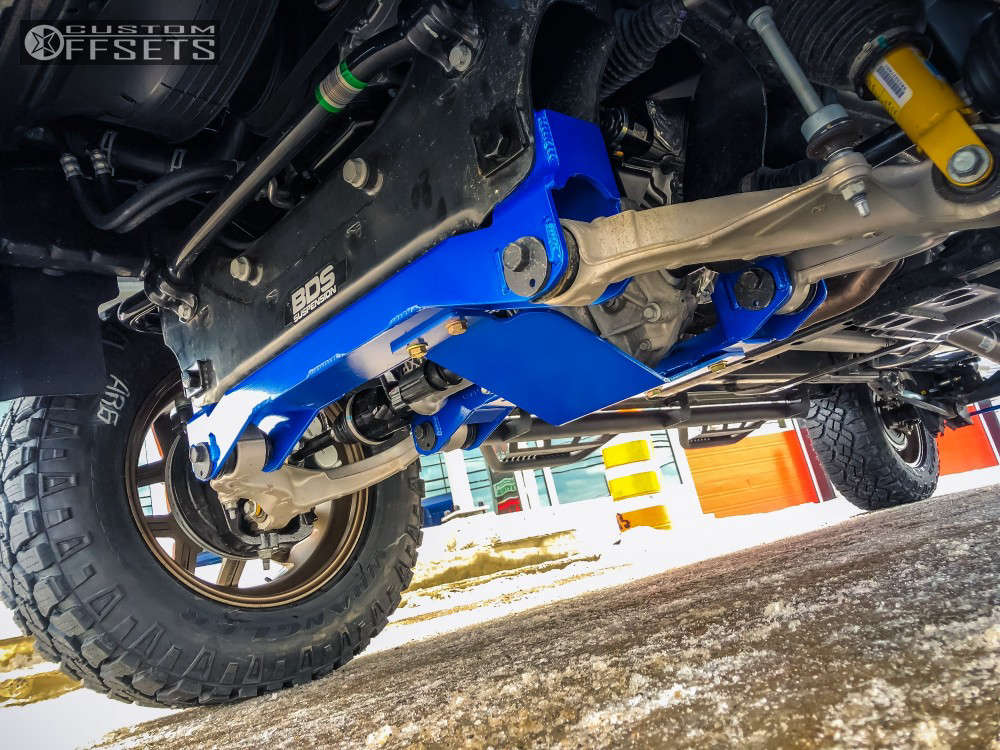 2018 Ram 1500 with 20x10 -24 Grid GD07 and 325/60R20 Goodyear Wrangler ...